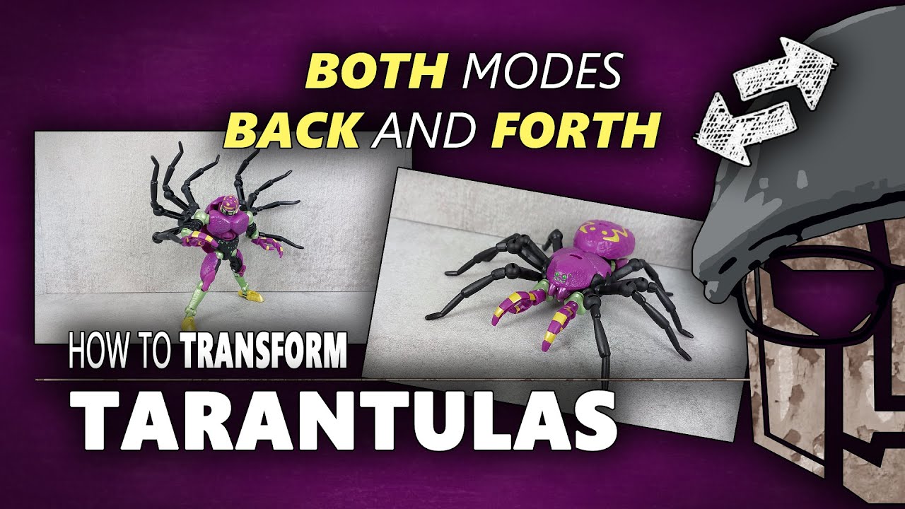 Transformers Legacy Tarantulas Transformation (Hasbro Deluxe Class ...