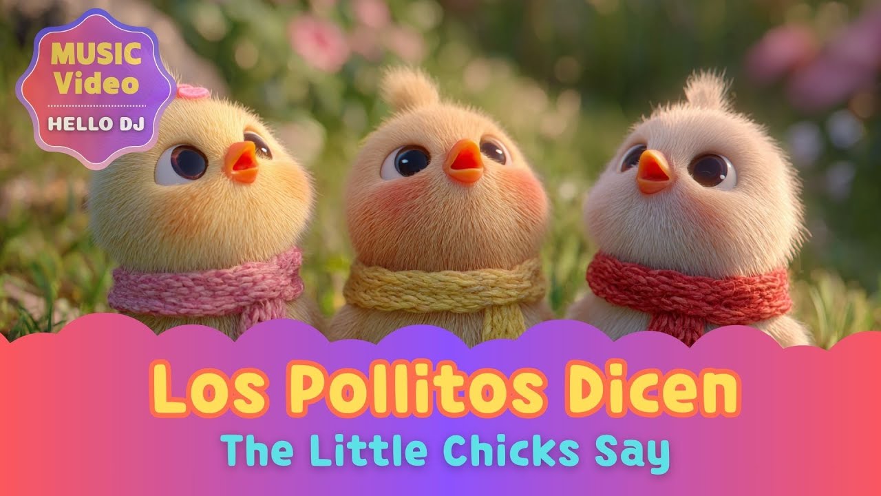 Los Pollitos Dicen (The Little Chicks Say) | Spanish traditional ...