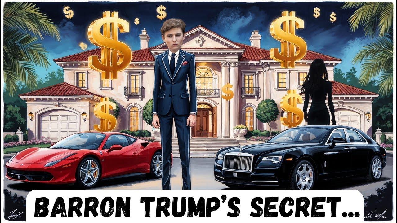 Barron Trump's Luxury Life EXPOSED! 💸 Secret Girlfriend, Cars & Massive ...