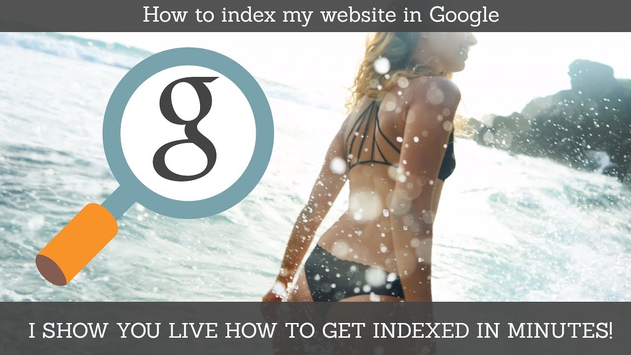 How to index my website in Google - YouTube
