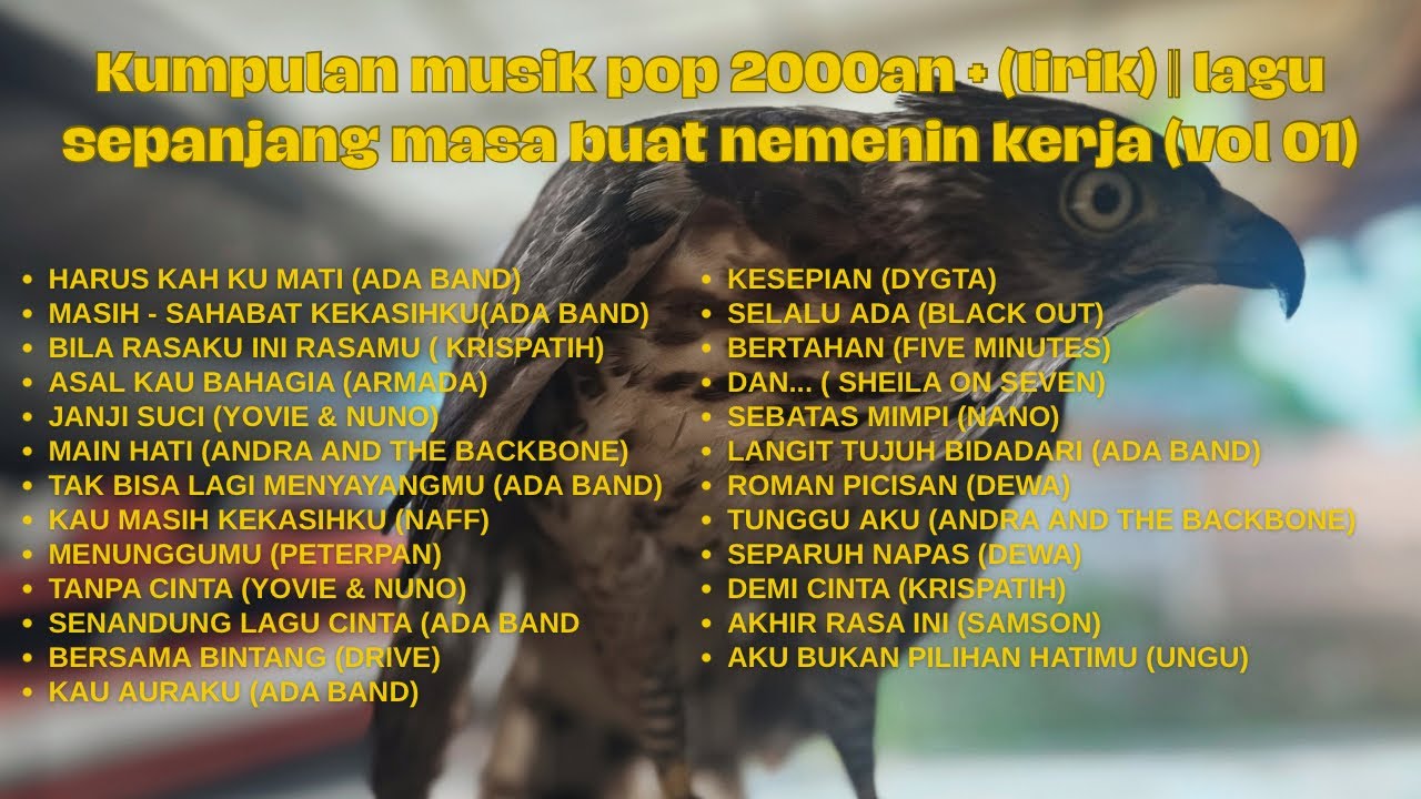 Kumpulan musik pop 2000an + (lirik) || lagu sepanjang masa buat nemenin ...