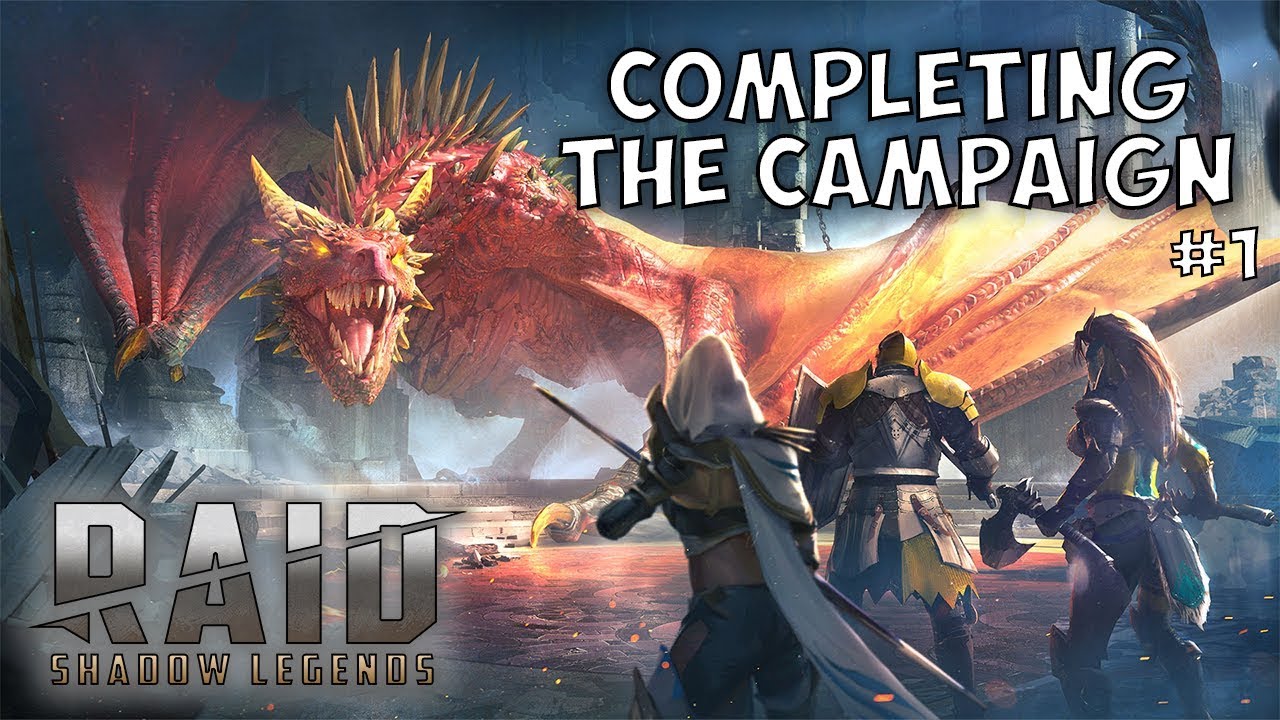RAID Shadow Legends | Completing the Campaign | Part 1 - YouTube