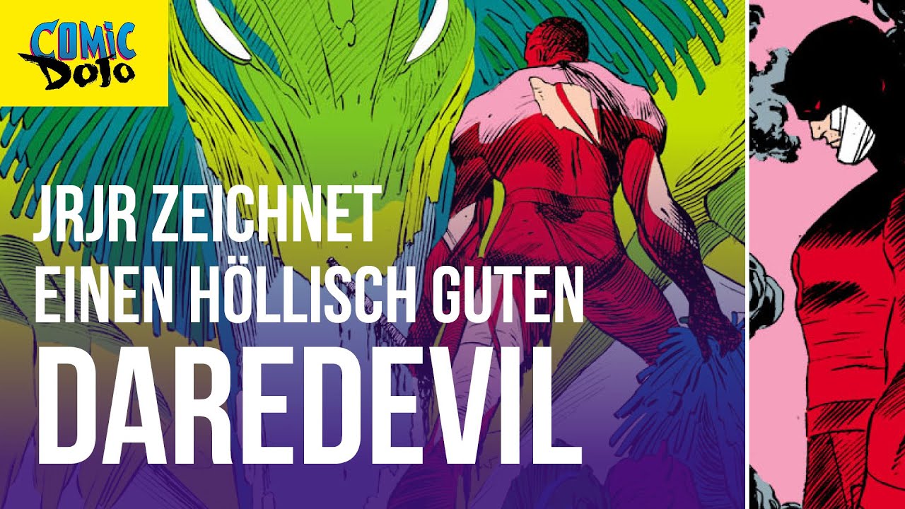 JRJR zeichnet einen HÖLLISCH guten Daredevil - Daredevil # 265 - YouTube