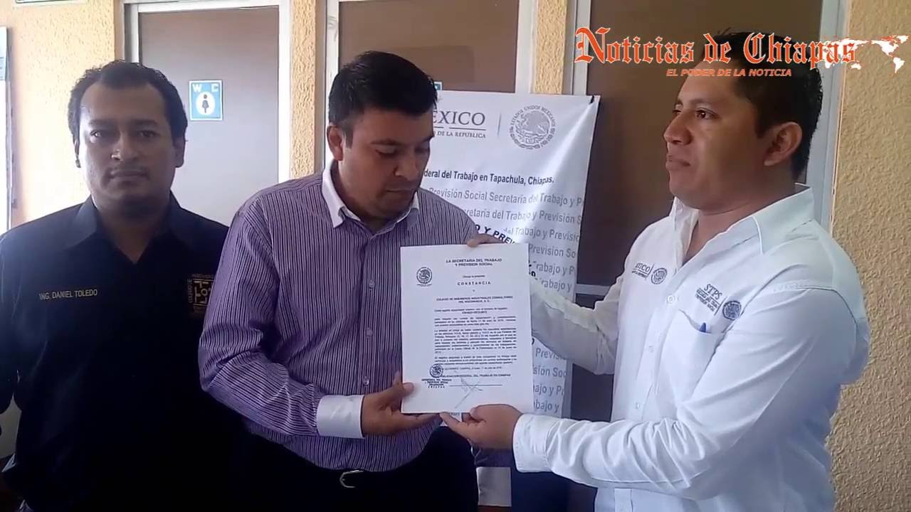 Entrega STPS constancia de agente capacitador externo a ingenieros ...