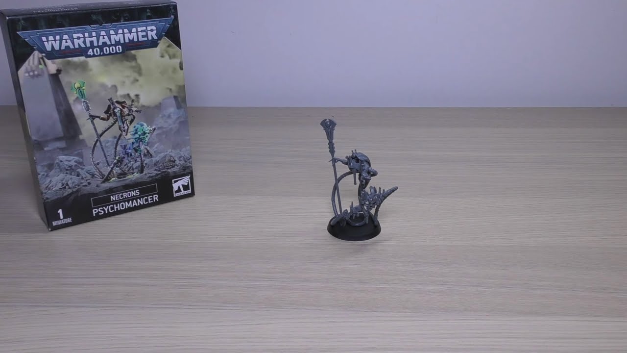 Necrons - Psychomancer - Review (WH40K) - YouTube