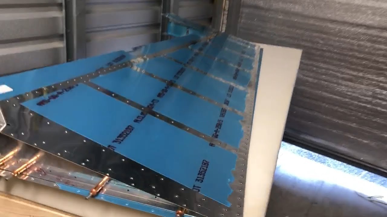Dimpling The Rudder Skin - YouTube