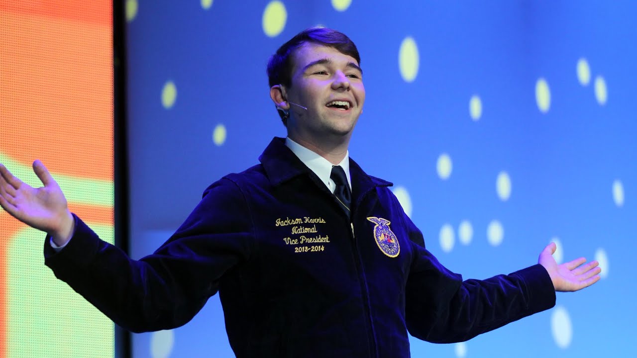Jackson Harris | Retiring Address | 87th National FFA Convention & Expo ...