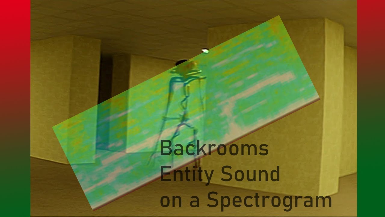 Backrooms Entity sound on a spectrogram - YouTube