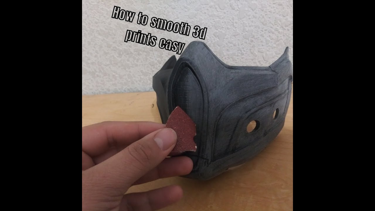 How to smooth prints easy - YouTube