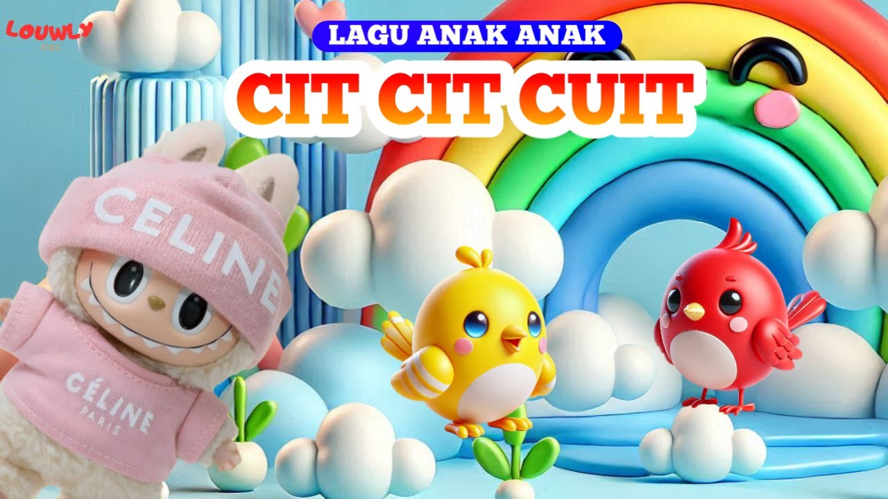 LAGU ANAK ANAK - CIT CIT CUIT - LAGU ANAK BALITA - LAGU ANAK INDONESIA POPULER / @LOUWLYKIDS ...