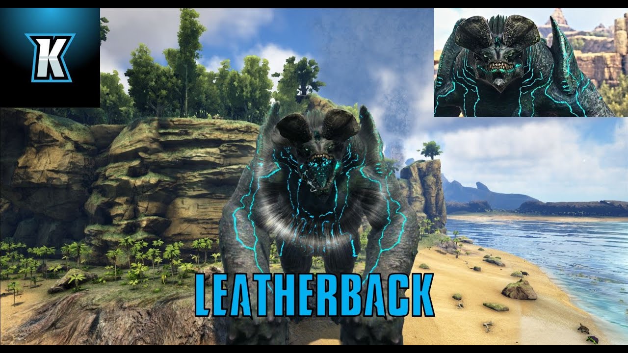 Leatherback || Ark Survival Evolved Mods showcase - YouTube