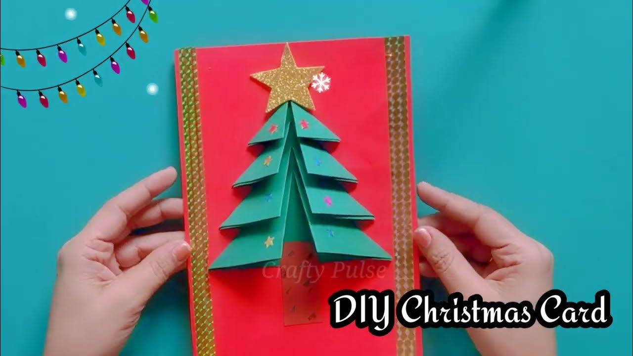 DIY Christmas Tree Greeting Card easy Christmas Tree Card Making diy-christmas-tree-greeting-card-easy-christmas-tree-card-making