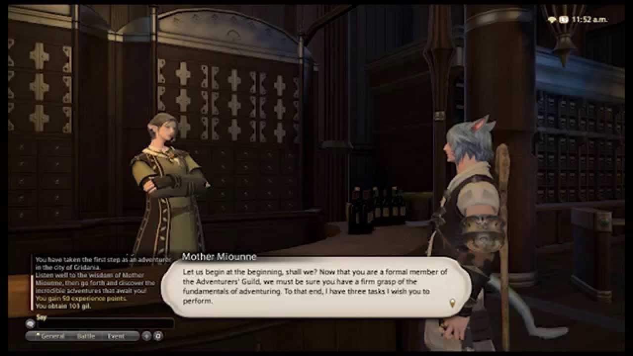 Let's Play Final Fantasy XIV Part 1 Dialogue - The Reckoning - YouTube