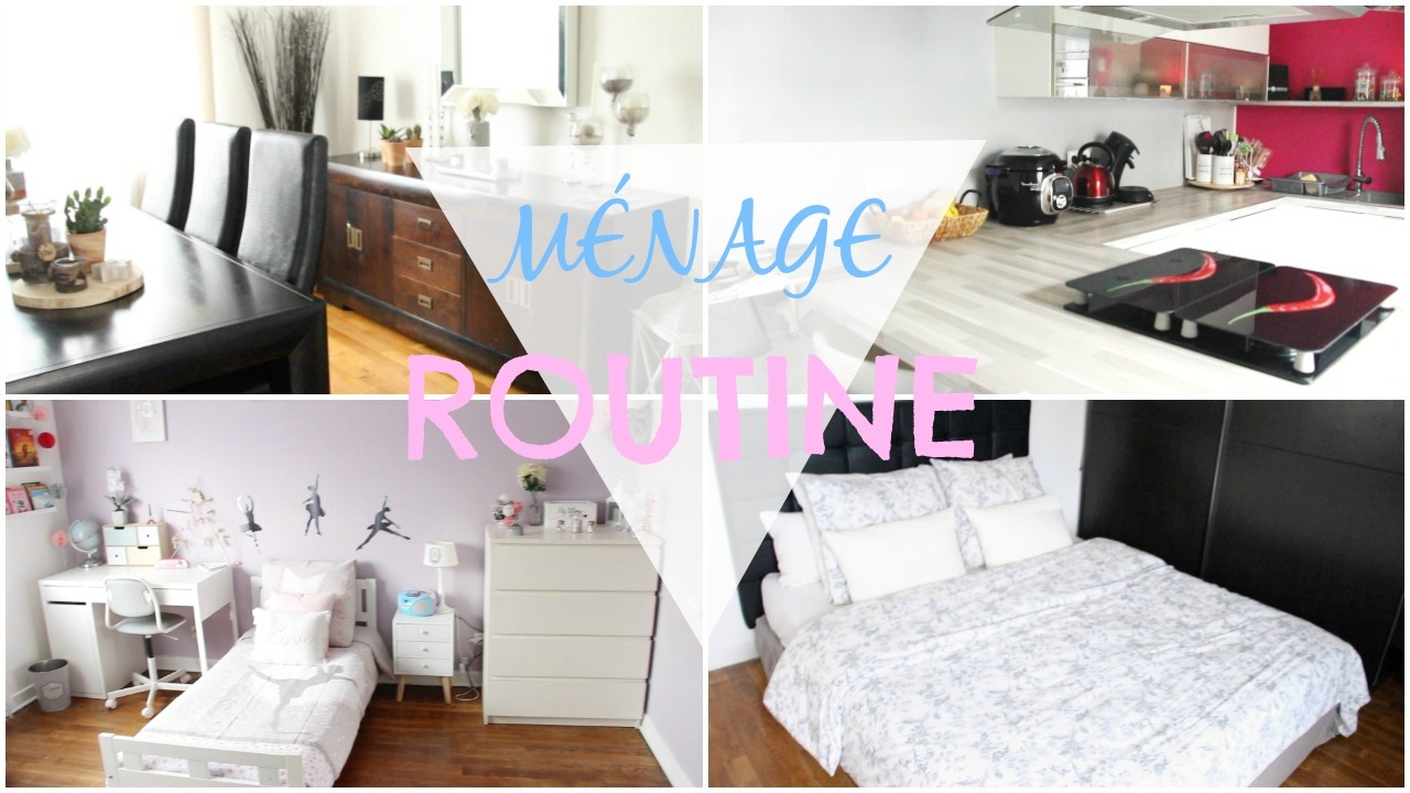 [ORGANISATION]: MÉNAGE ROUTINE (hebdomadaire) - YouTube