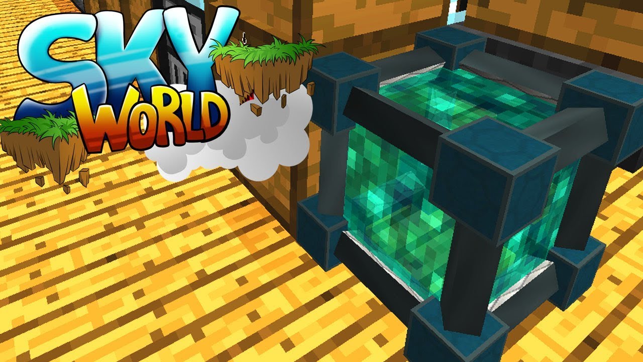 Dimensional Transceiver! Hühnerfarm Automatisierung! - Minecraft SKY ...