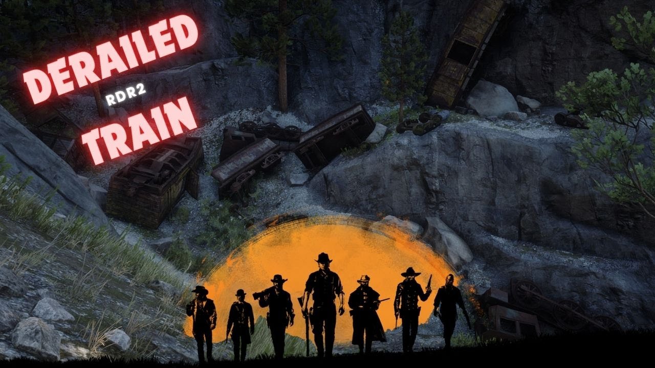 Red Dead Redemption 2 Derailed Train - 1,000$+ Gold, Money, Tonics ...