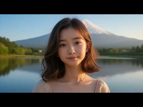 Japanese Song 🗻✨ Morning View of Mount Fuji   Beautiful Japanese Music   Kana Music 129