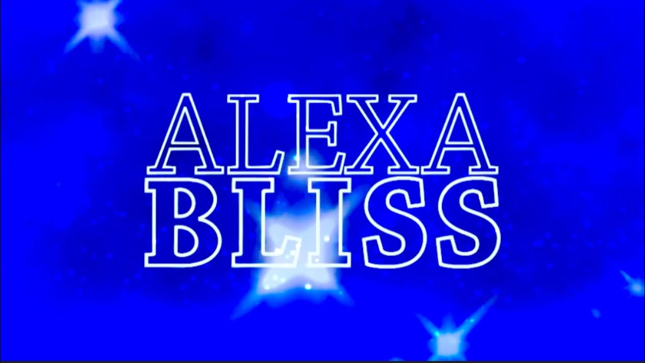 (WWE) CUSTOM TRON • ALEX BLISS (goddess) “Spiteful” 2016-2019 - YouTube