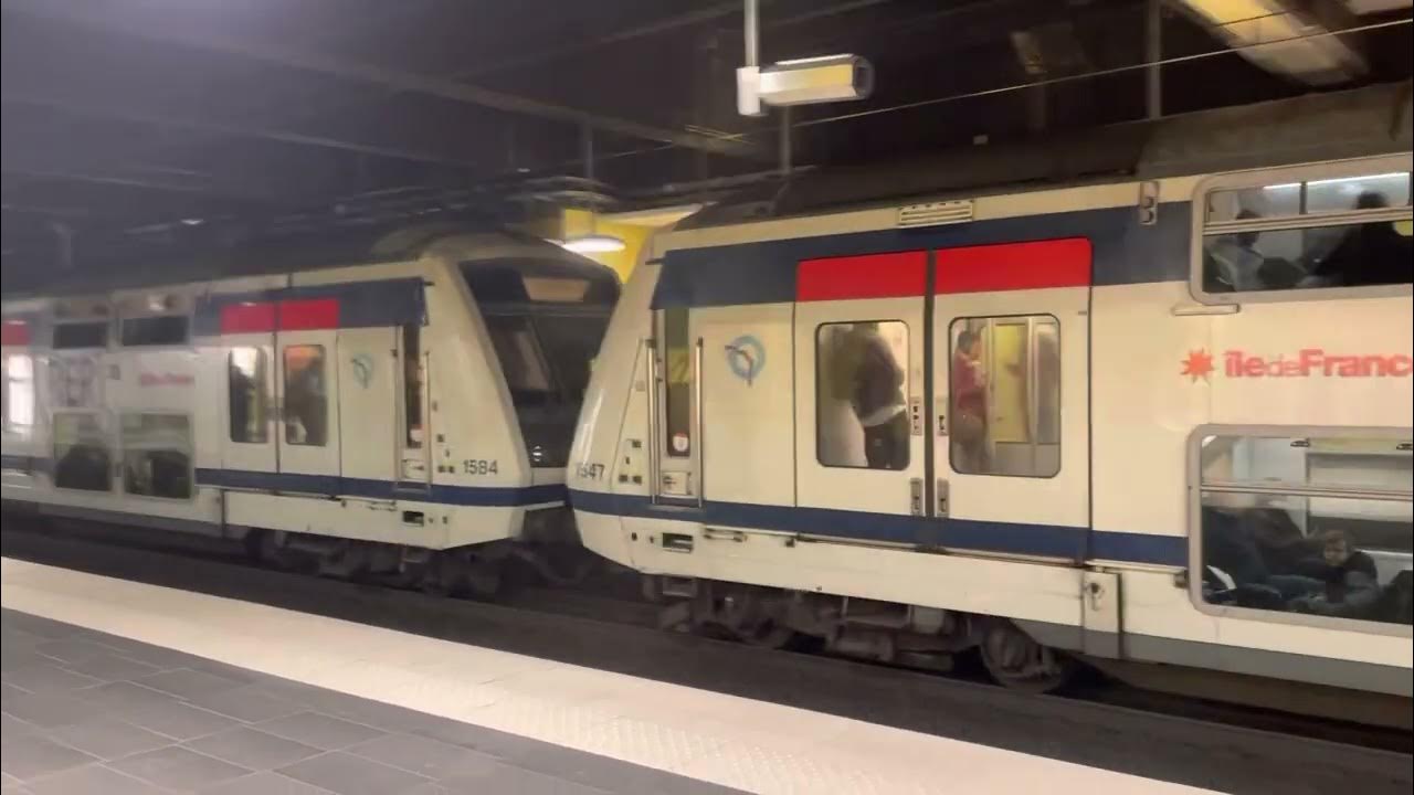 Les dernières Restant Sur Le RER A à Vincennes Pour Poissy MI2N Altéo - YouTube