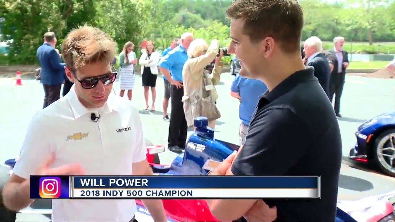 Will Power cherishes Indy 500 moment with his wife - YouTube