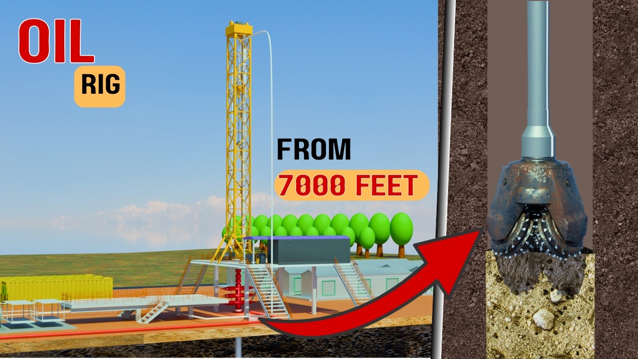 How Do Oil Rigs Work? Drilling, Casing, Mud & Blowout Prevention in 3D ...