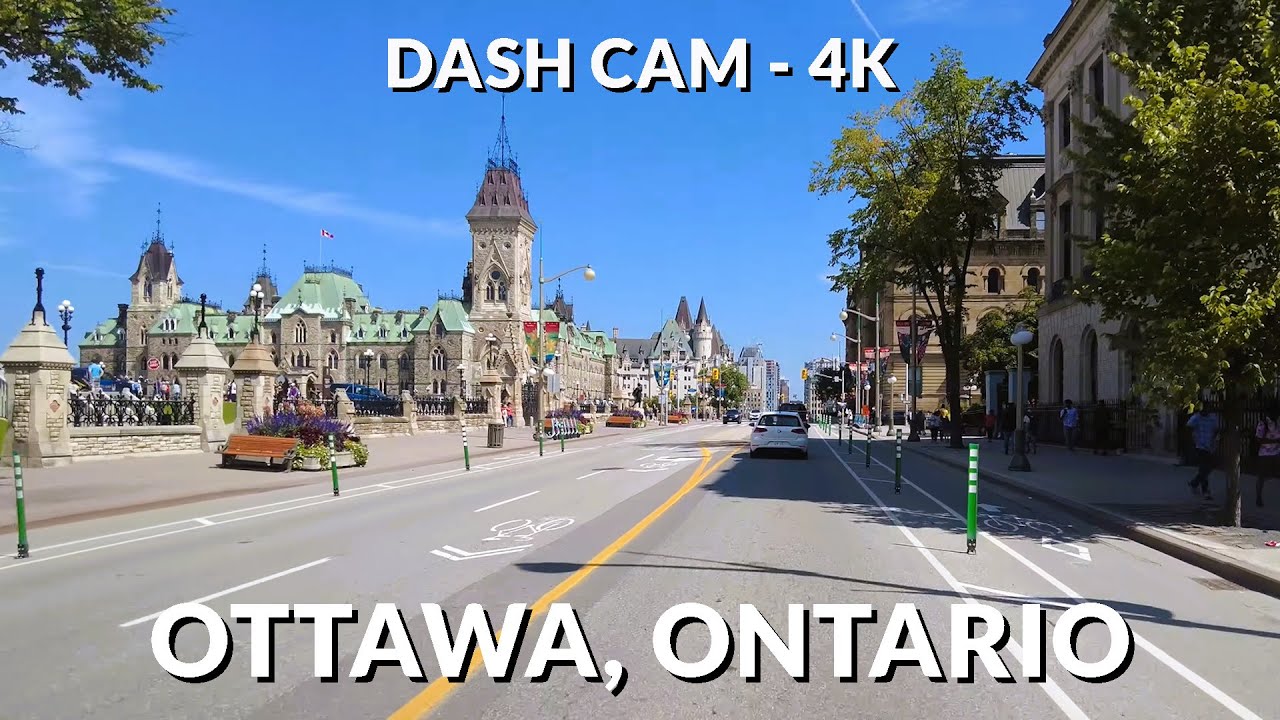 Ottawa, Ontario: 4K City Drive | Exploring Canada's Capital 🚗🏰 - YouTube
