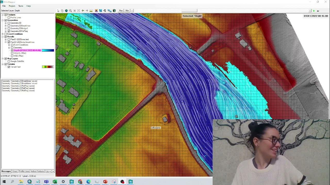 Chapter 7 HEC RAS 2D Refinement Regions - YouTube