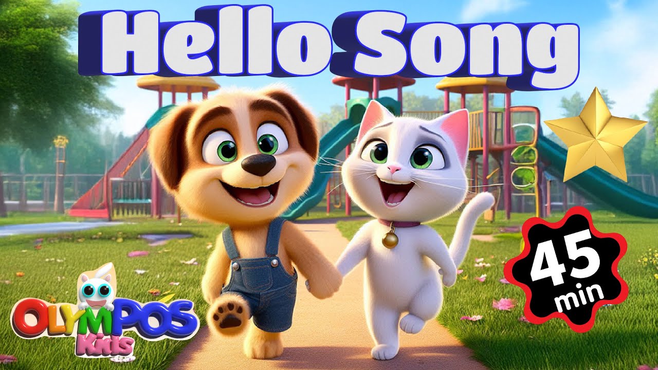 👋 Hello Song & MORE! 45+ Min Popular Nursery Rhymes MEGA Compilation ...