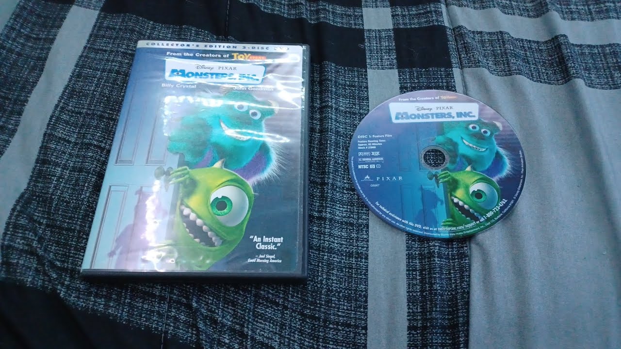 Monsters, Inc. 2002 DVD Menu Walkthrough - YouTube