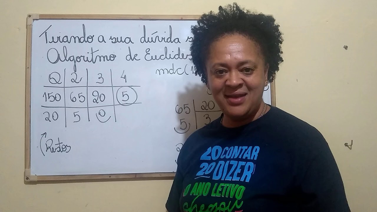 CP1 - MDC - Algoritmo de Euclides - YouTube