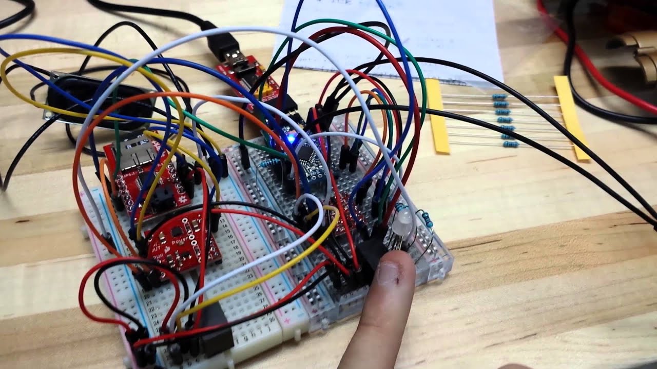 Star Lord Blaster Circuit Early Testing - YouTube