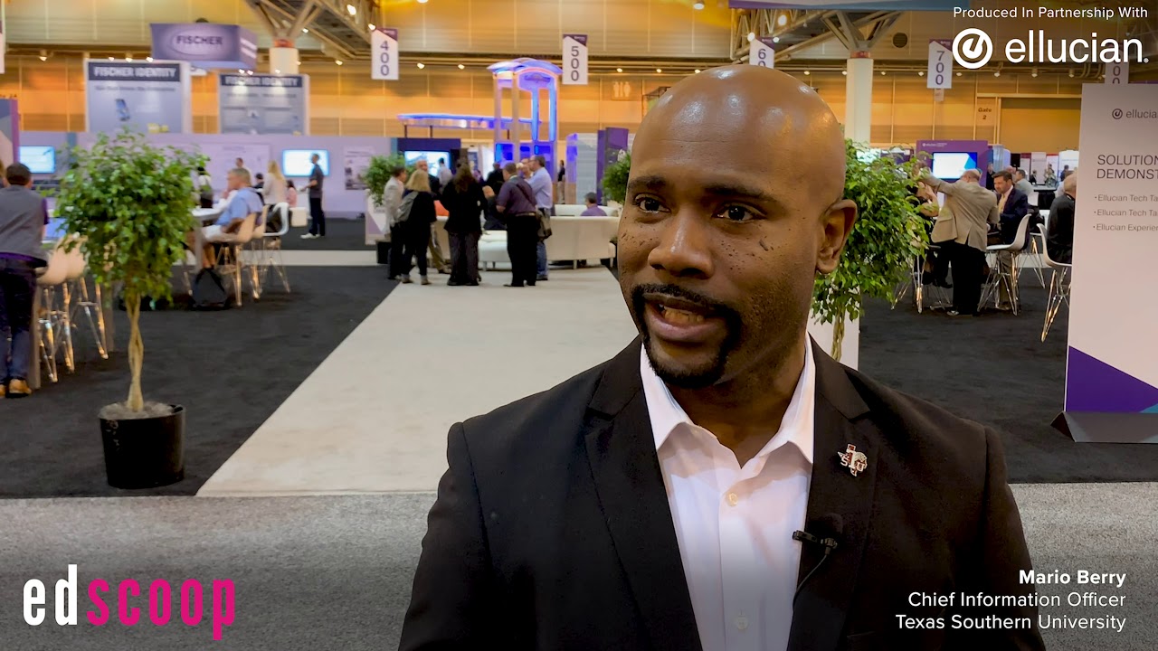 Ellucian Live 2019: Texas Southern CIO Mario Berry (Pt. 3) - YouTube