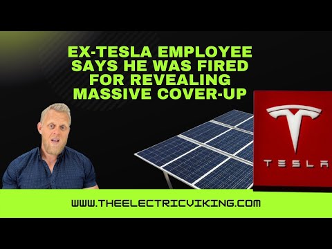 Ex-Tesla employee says he was fired for revealing massive cover-up
