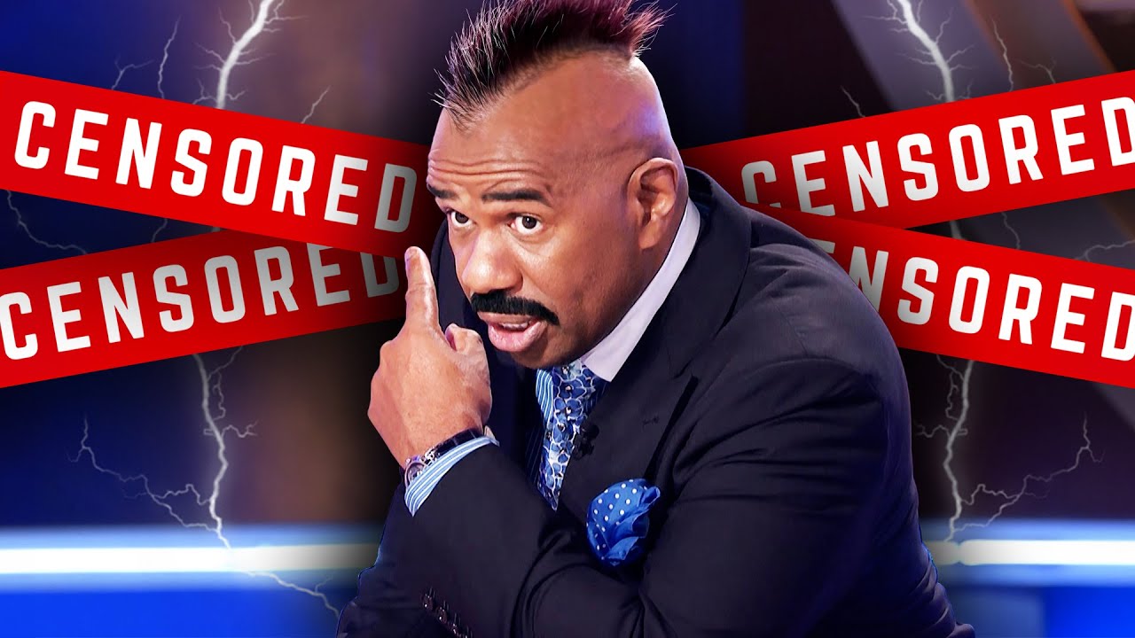 Hair-raising answers trigger Steve Harvey!! (3rd season marathon) - YouTube