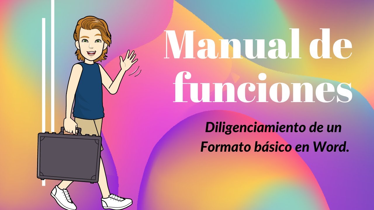 Manual de Funciones (Formato básico) - YouTube