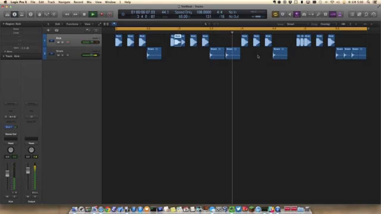 [Logic] Change Audio Region's Gain without Channel Volume Automation ...
