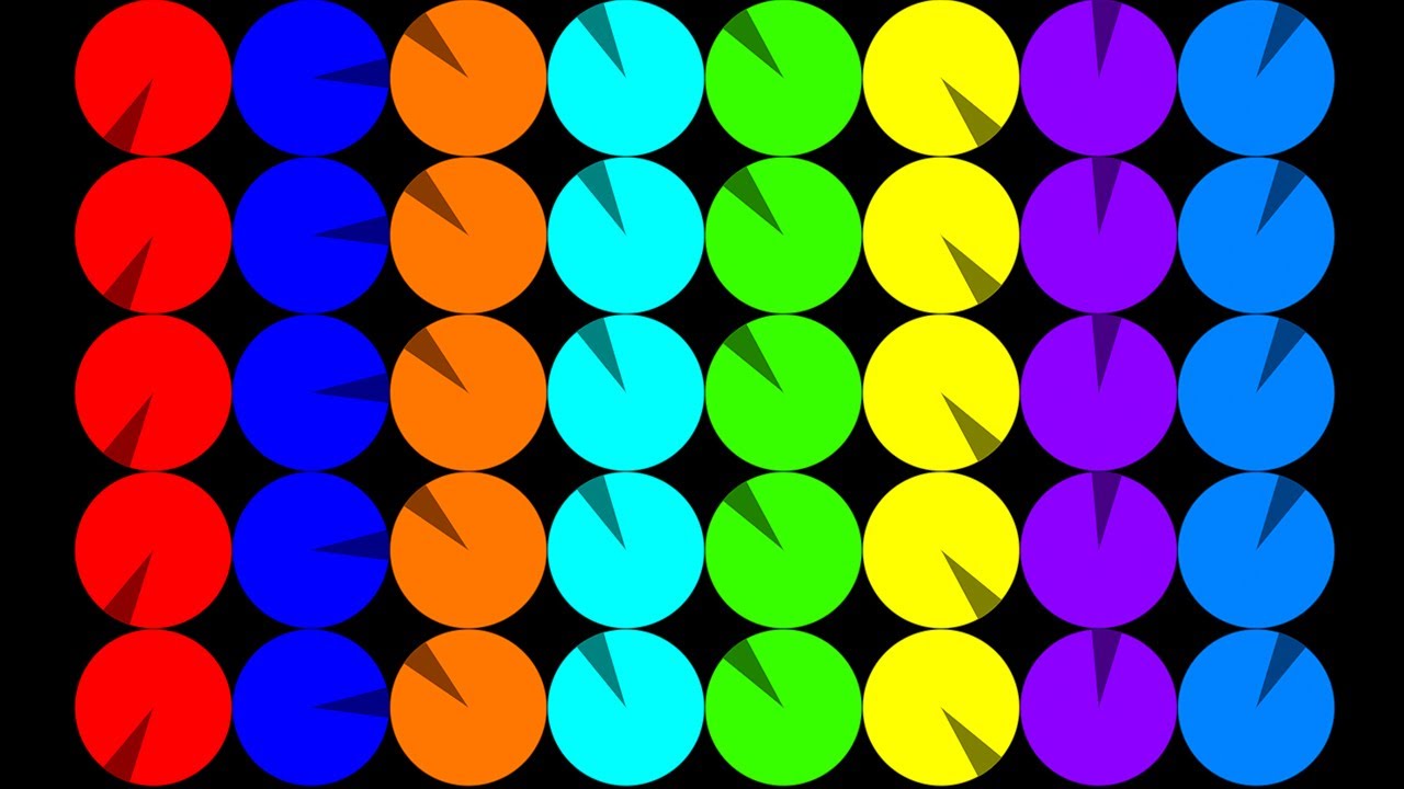 The Sorter 8 Colors Marble Race in Algodoo - YouTube