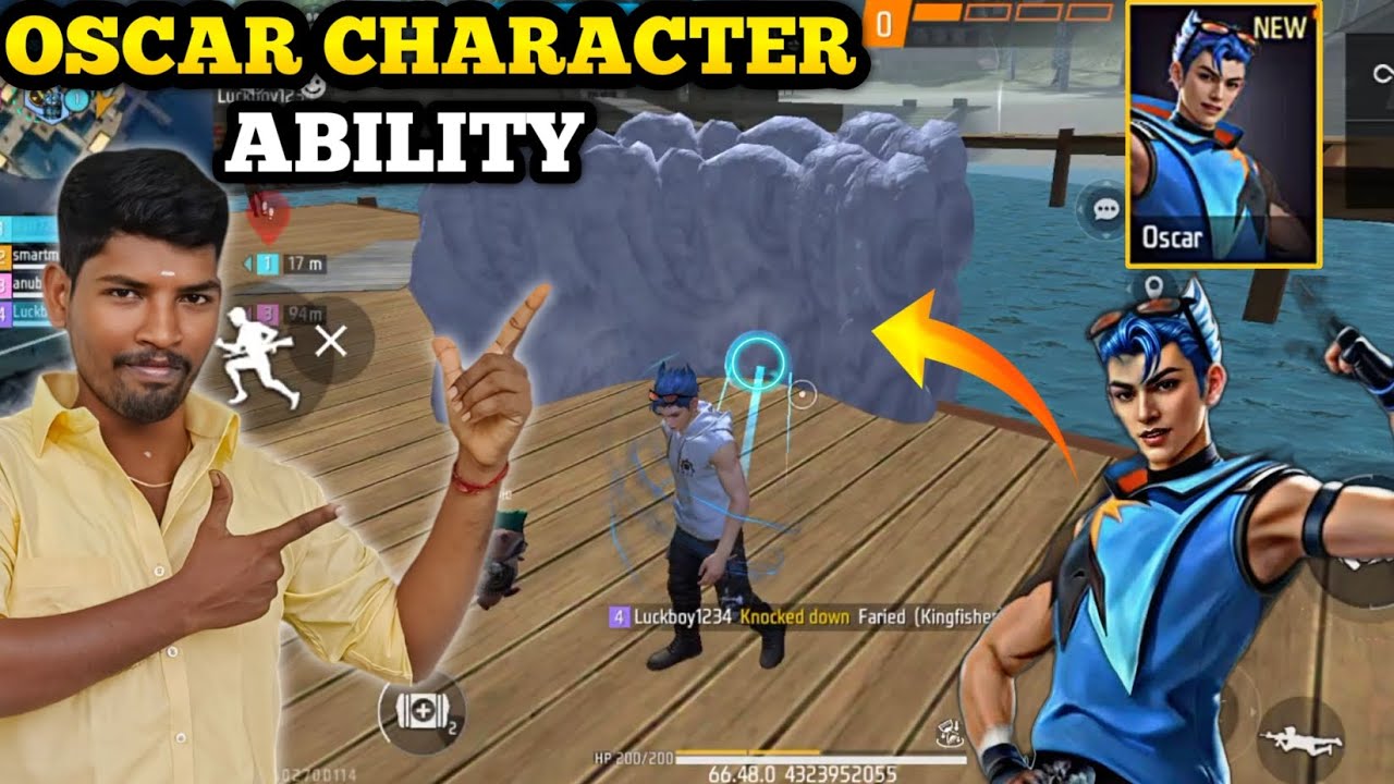 NEW OSCAR CHARACTER ABILITY 😍 FREEFIRE NEW CHARACTER OB48 UPDATE 🔥 ...