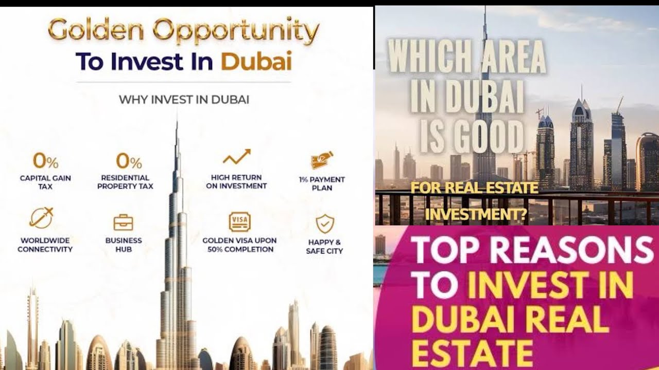 Why Invest in Dubai | Is Dubai Investment Safe? Best Areas for Property ...