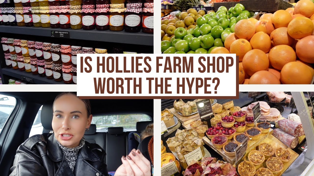 HOLLIES FARM SHOP CHRISTMAS VLOG | CHESHIRE, MANCHESTER - YouTube
