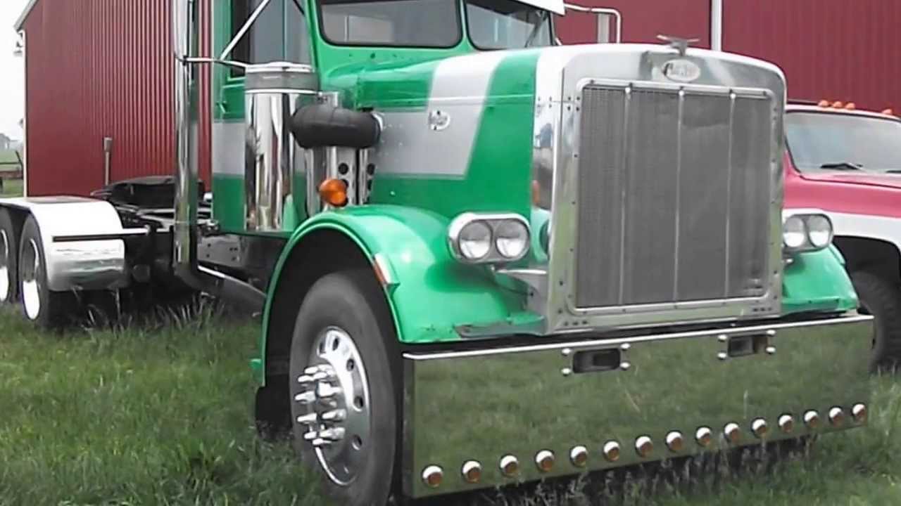 Custom 1972 Peterbilt 359 build update - YouTube