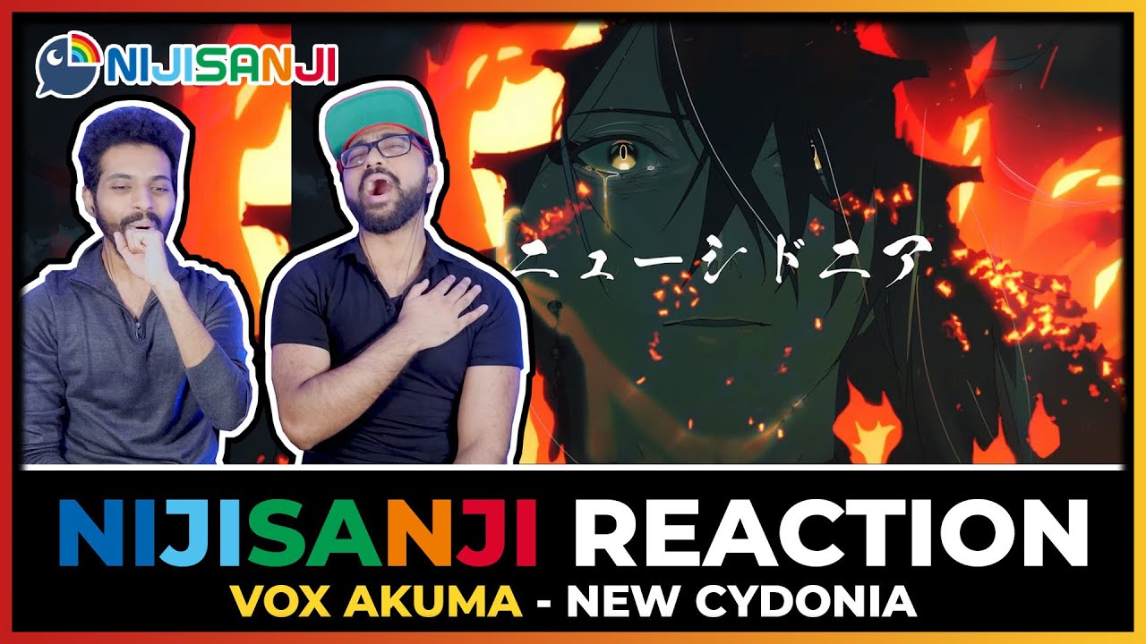 NIJISANJI EN - VOX AKUMA NEW CYDONIA REACTION | VOX'S FIRST COVER?! - YouTube