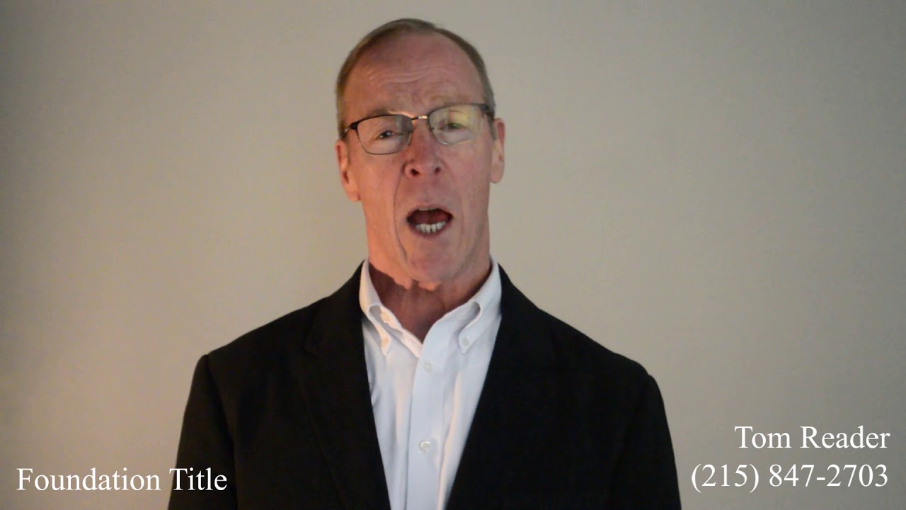 Foundation Title Tom Reader - YouTube