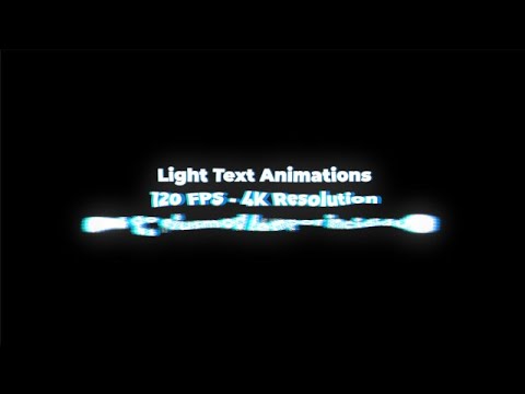 Light Text Animations Final Cut Pro Templates - YouTube