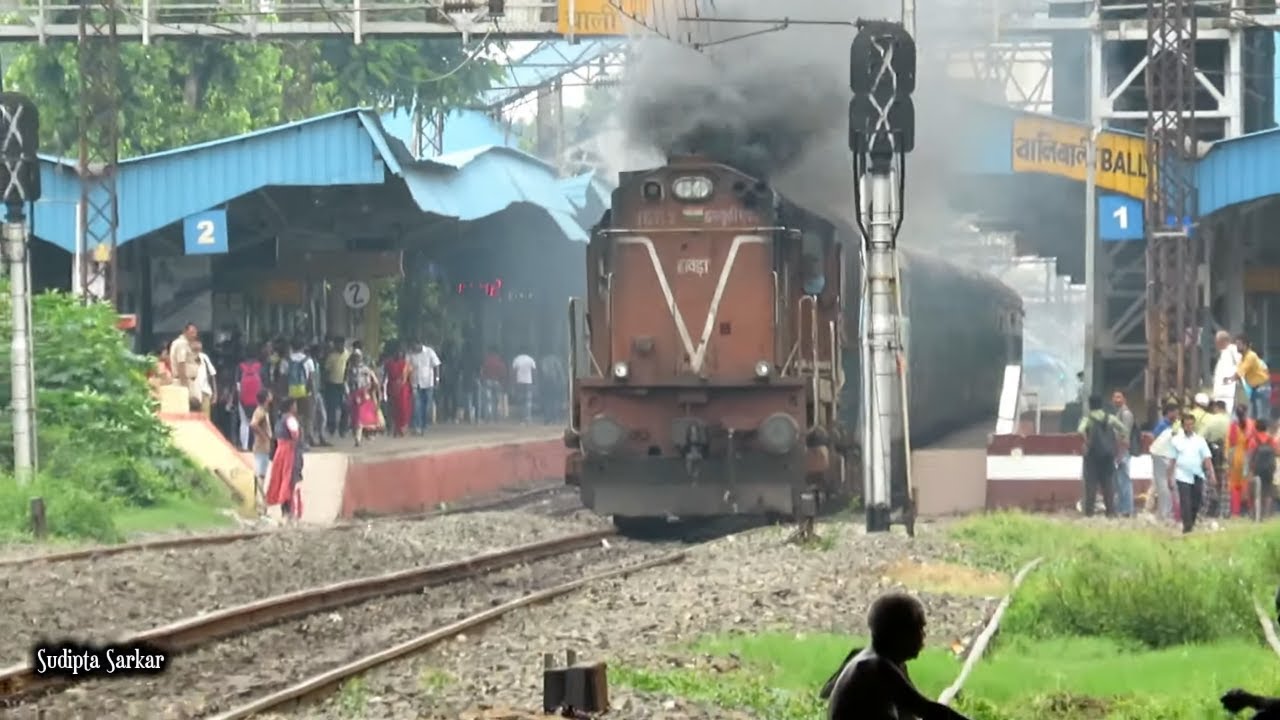 3 in 1 Aggressive ALCO Locomotive actions on Eastern Railways | WDM3A ...