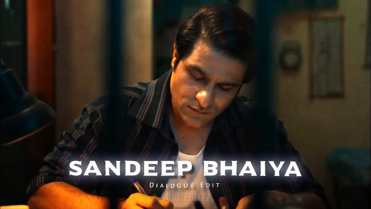 Sandeep Bhaiya - Emotional Edit😢💔 | Sunny Hinduja | Rude Editzz - YouTube