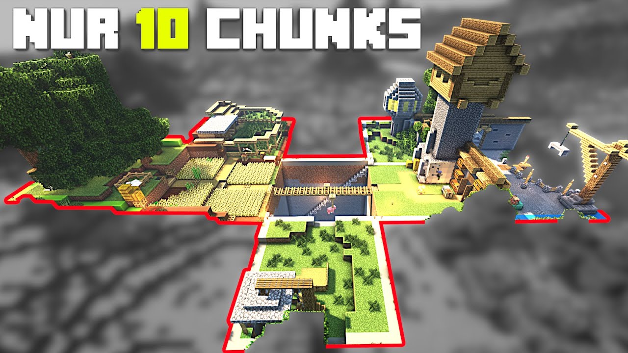 Minecraft aber Ich hab nur 10 Chunks | Minecraft Chunk #6 | LarsLP ...