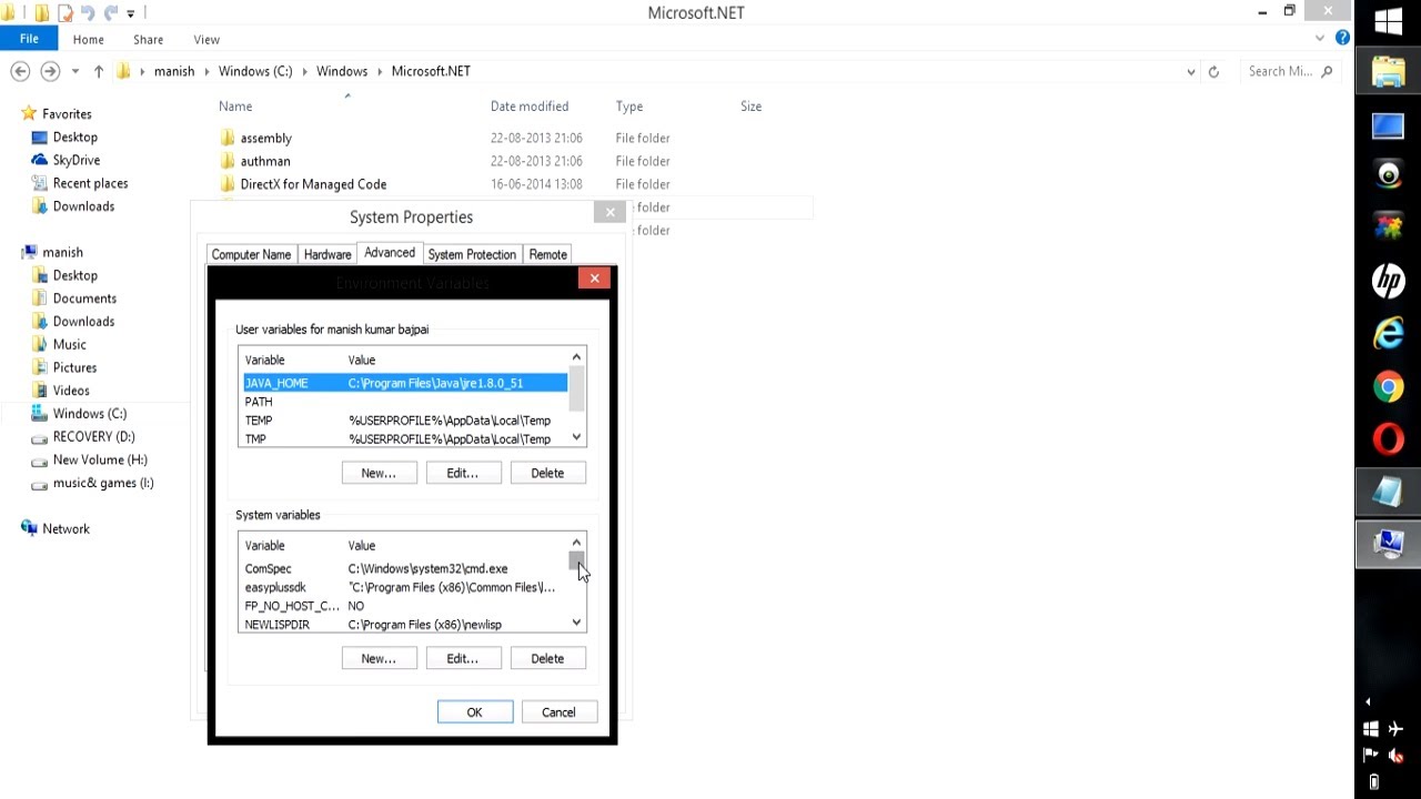 How to set the path for .net - YouTube