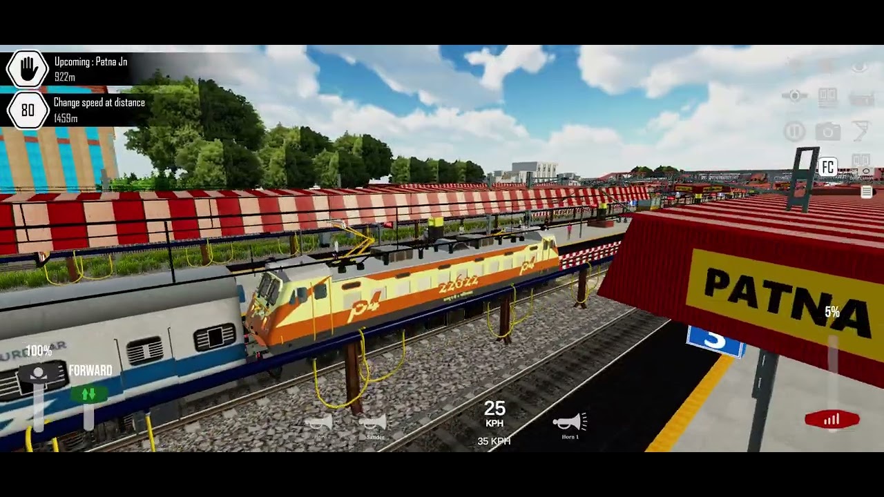 3d train game #train simulator games...Indian railway 🛤 - YouTube