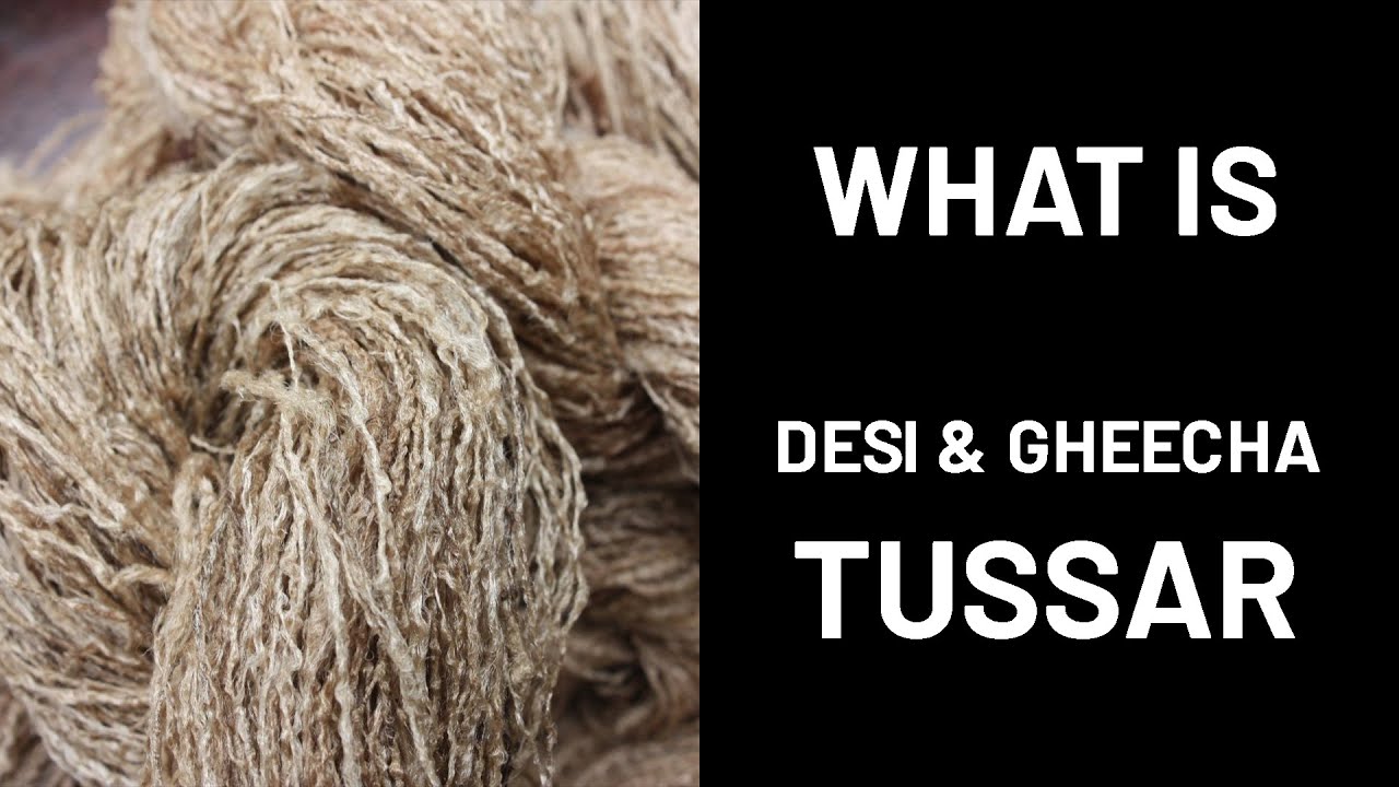 WHAT IS DESI TUSSAR & GHEECHA TUSSAR | KNOW TASAR IN ONE VIDEO - YouTube